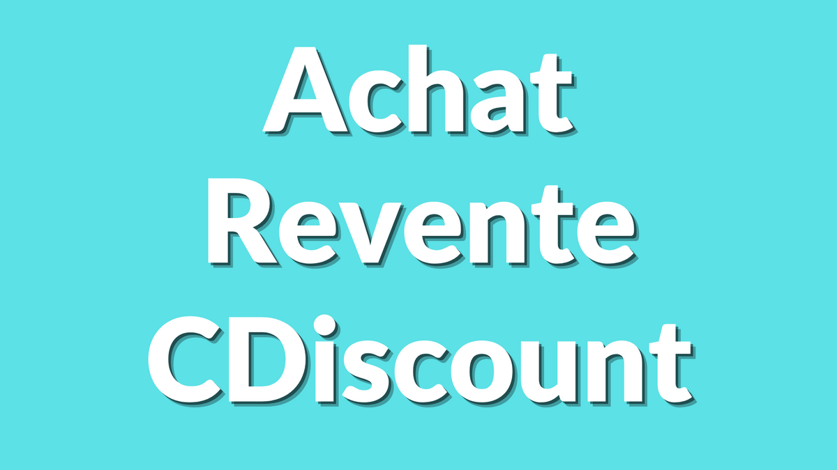Comment faire de l'achat revente sur CDiscount ? La méthode 2025 pour – Joseph Torregrossa